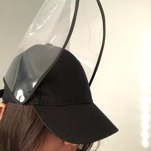 Accessories | Antisplash Caps With Removable Face Shield | Poshmark